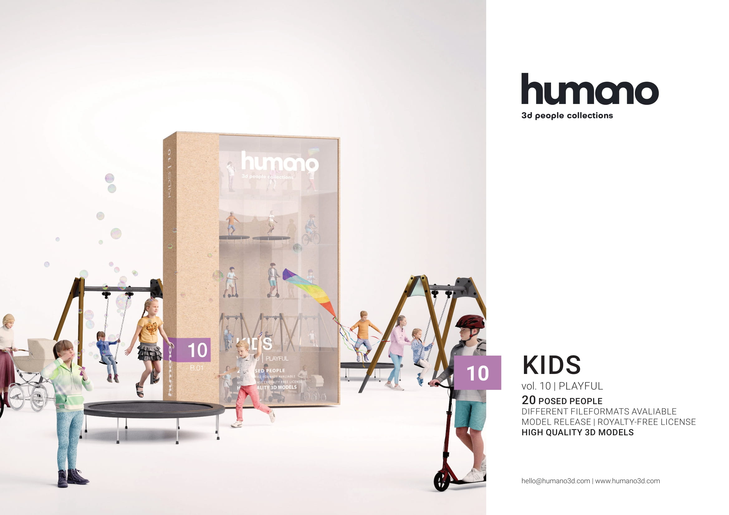 Humano Vol 10-Kids - DITIM 3DSMAX