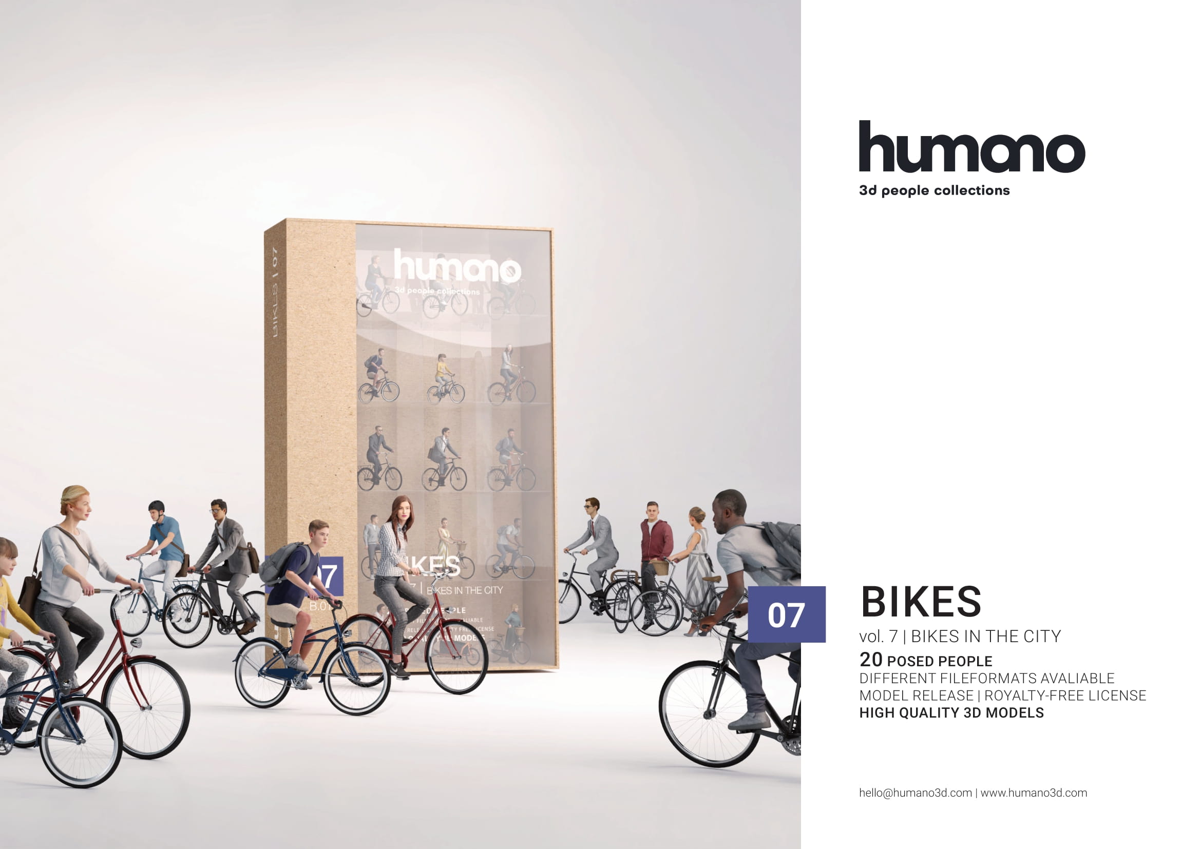 Humano Vol 07-Bikes - DITIM 3DSMAX
